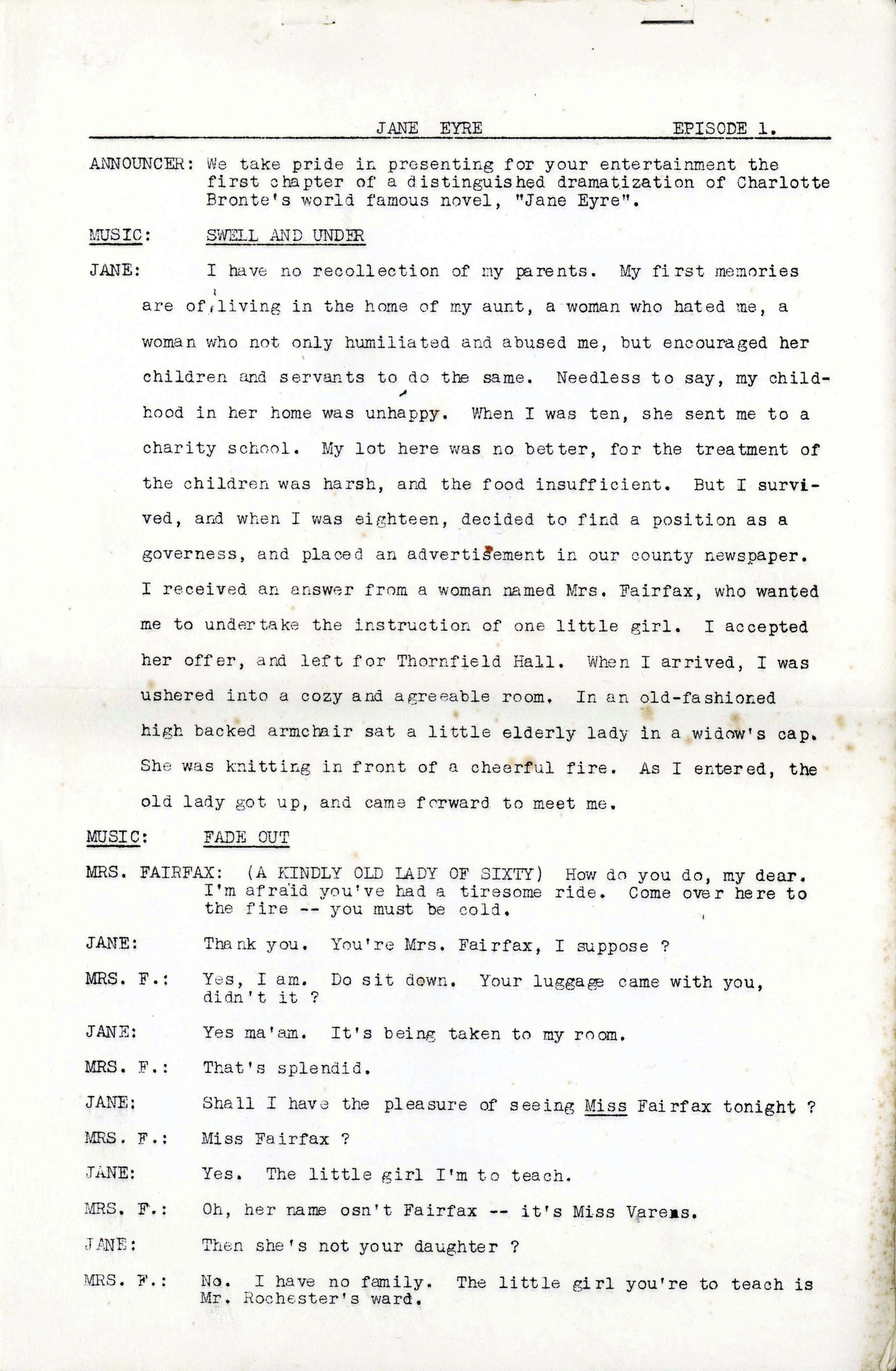 Eyre Apparent: Adoption, Adaptation and the ‘orphan child of accepted ...