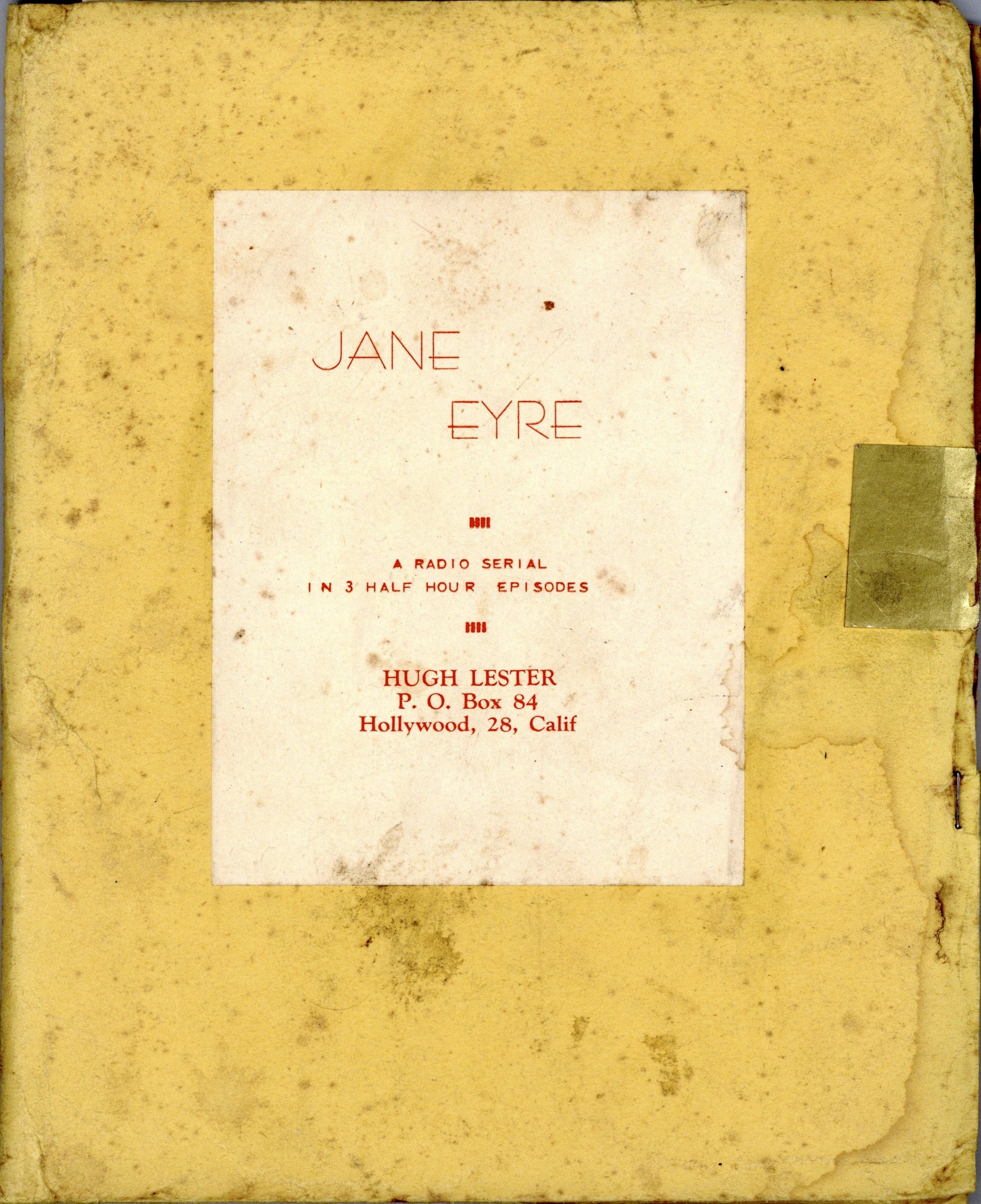 Eyre Apparent: Adoption, Adaptation and the ‘orphan child of accepted ...
