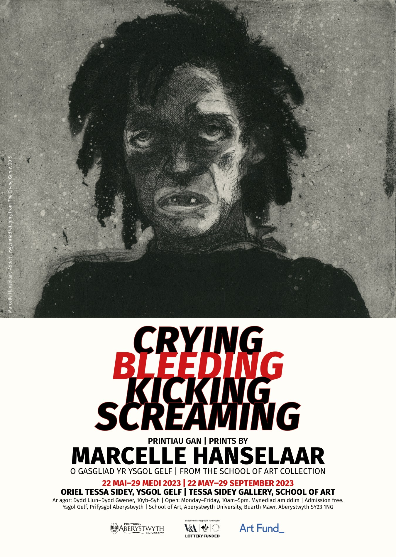 Crying Bleeding Kicking Screaming: Curating Prints by Marcelle ...