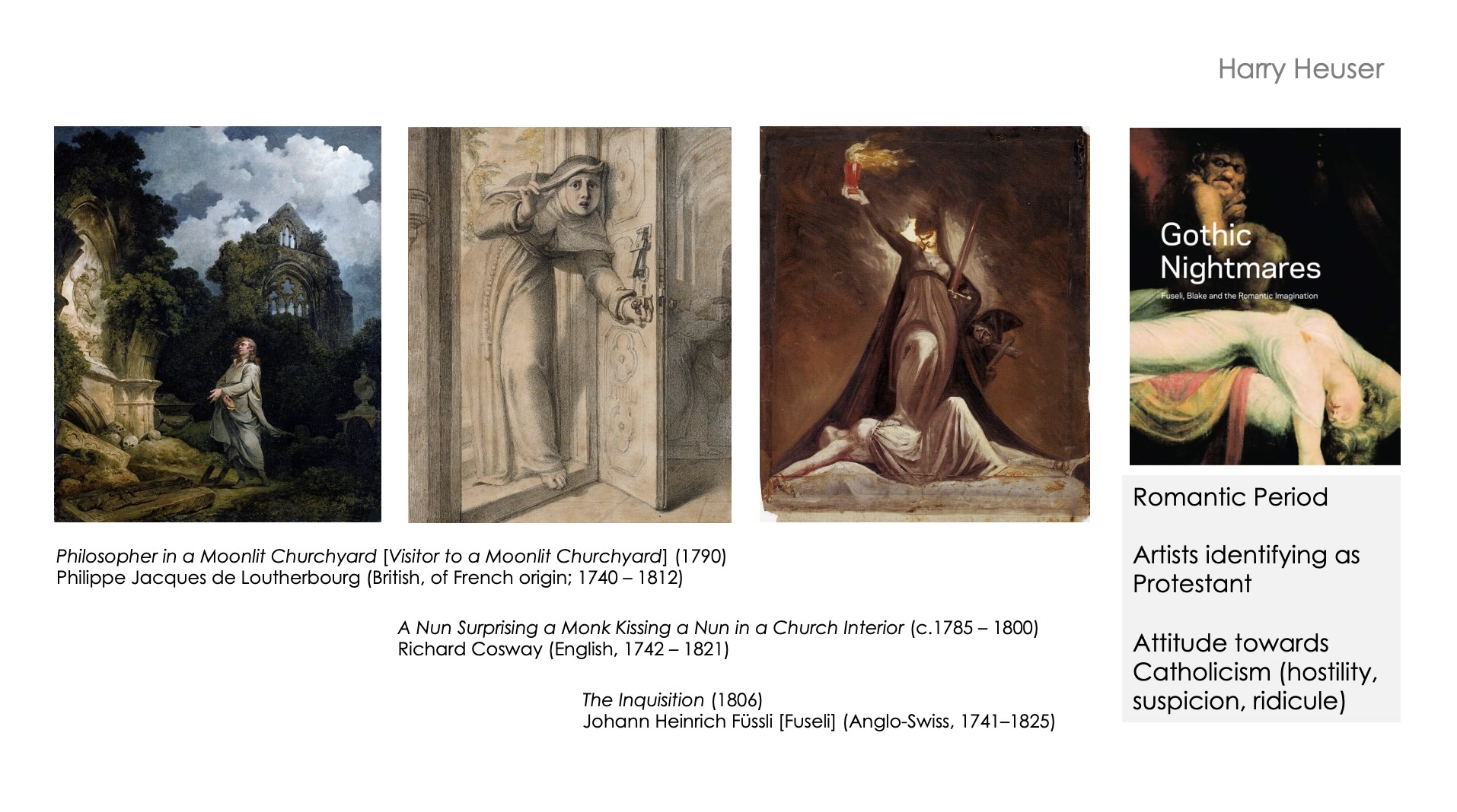 Gothic Imagination: Gothic Identities – Harry Heuser