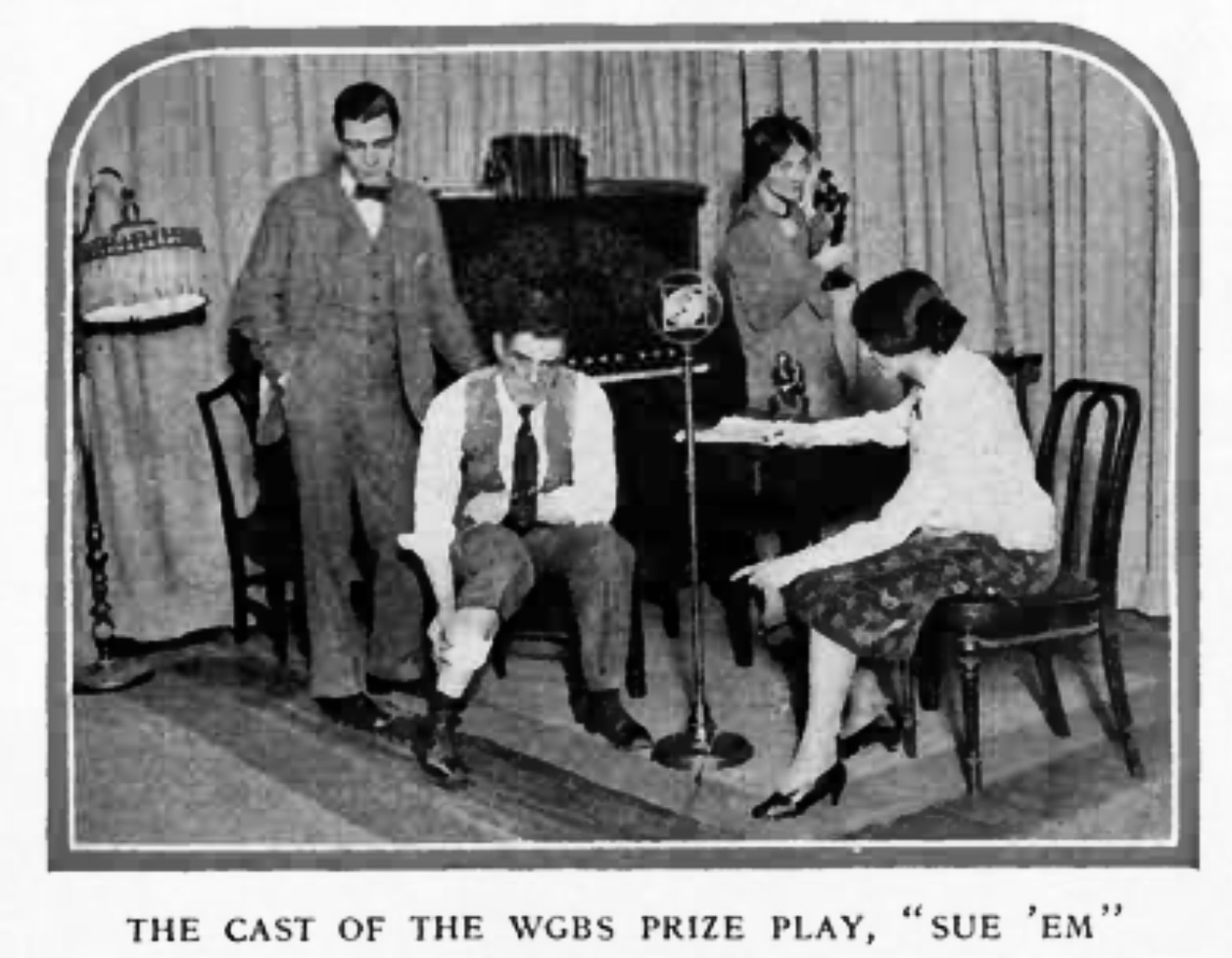 “The First Radio Play Printed in America”: “Sue ‘Em” (1925) and the ...